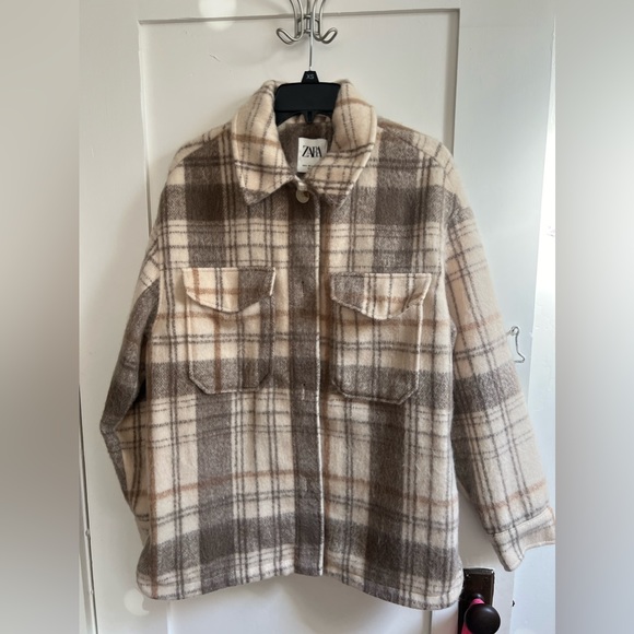 Zara | Jackets & Coats | Zara Shacket | Poshmark